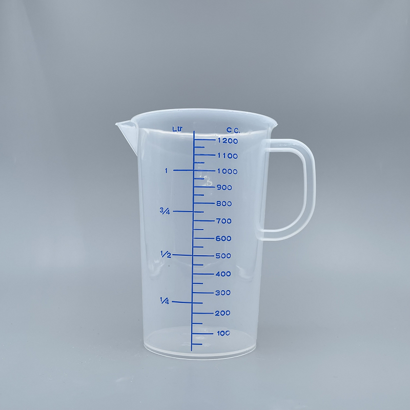 量杯 藍字有柄 LM 1200ml
