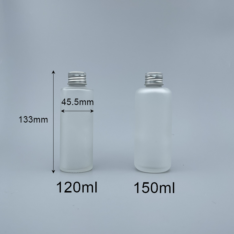 鋁蓋瓶 透玻 120ml 全鋁蓋+5.5#無洞內塞