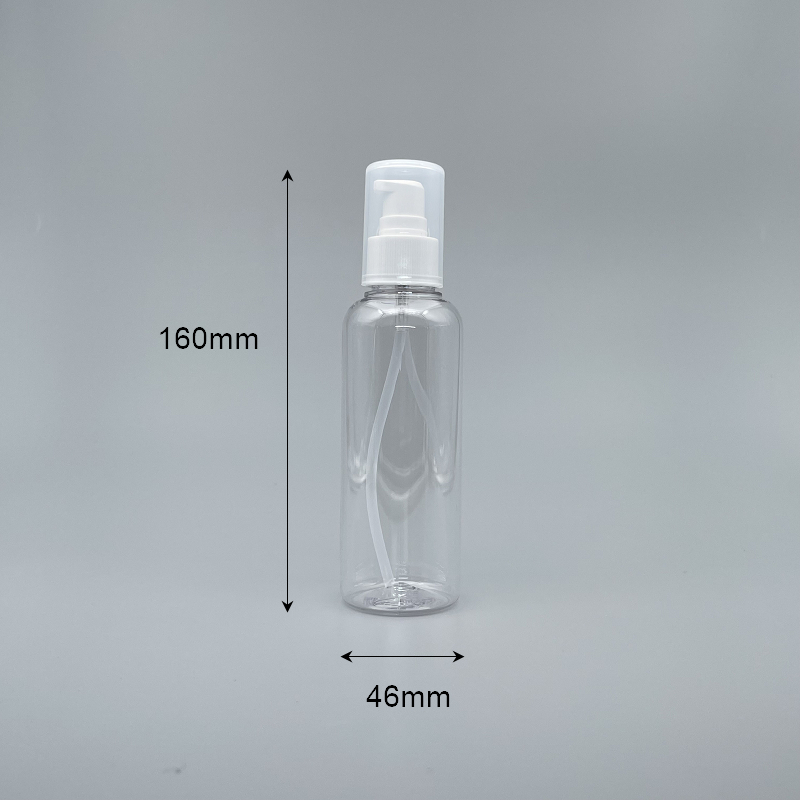 壓瓶 附PP蓋 PETG 150cc 透明身 TR-150